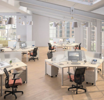 HON Empower Benching - Arizona Office Liquidators and Designs