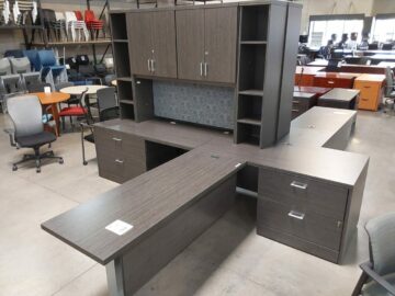 Preowned Global Zira Desk Set - Arizona Office Liquidators and Designs